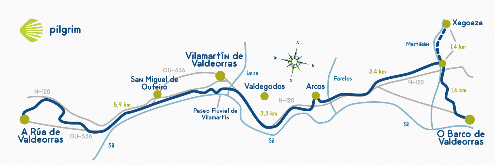 Camino de Santiago desde O Barco de Valdeorras | Camino de Invierno
