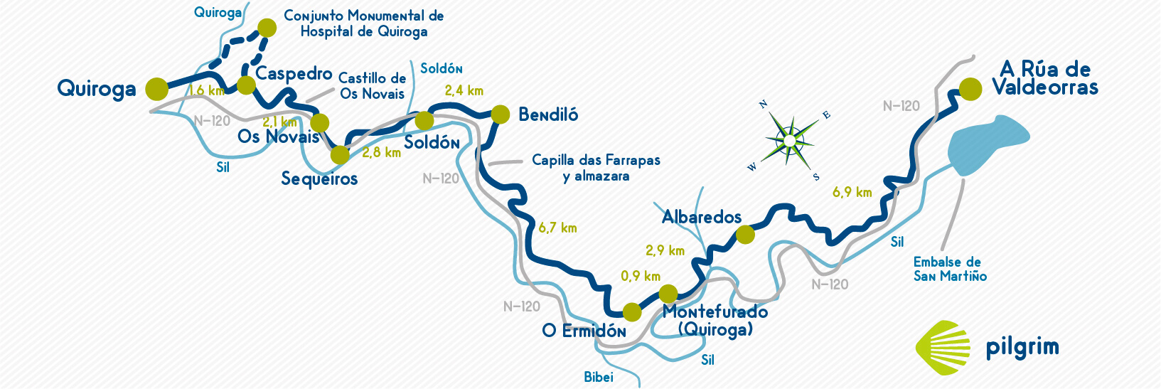 Camino de Santiago desde A Rúa de Valdeorras | Camino de Invierno